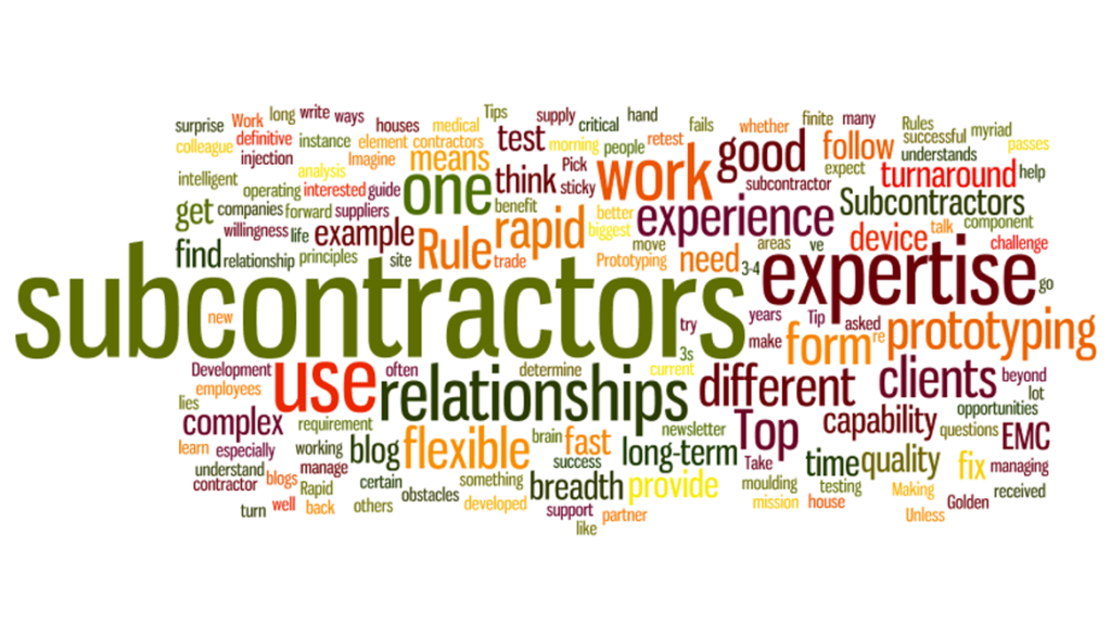The Importance of Managing Subcontractors - Business Management Systems Ltd